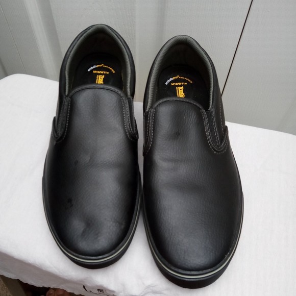 Tredsafe | Shoes | Tredsafe Unisex Black Slip Resistant Work Shoe In ...